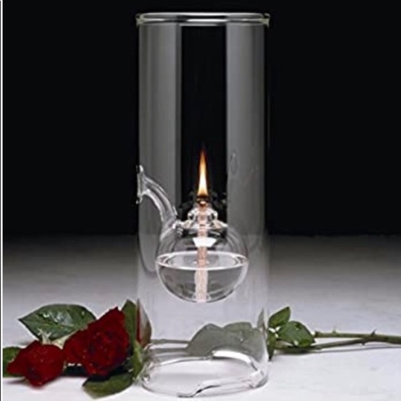 Wolfard | Accents | Wolfard Blown Glass Oil Lamp 6 | Poshmark
